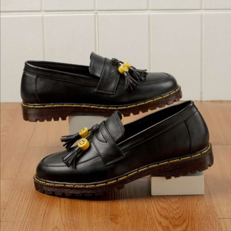 Promo Arf Smile Sepatu Loafers Docmart Pria Wanita Formal Pantofel ...