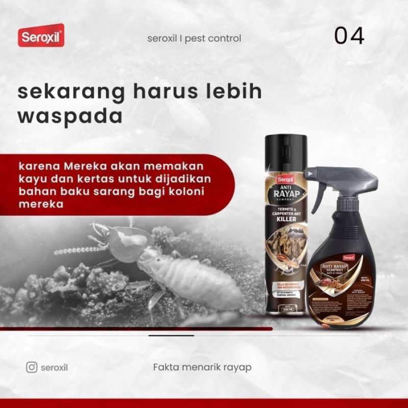 Promo Paket Obat Racun Anti Rayap Kayu Tanah Semprot Ampuh 1 Liter ...