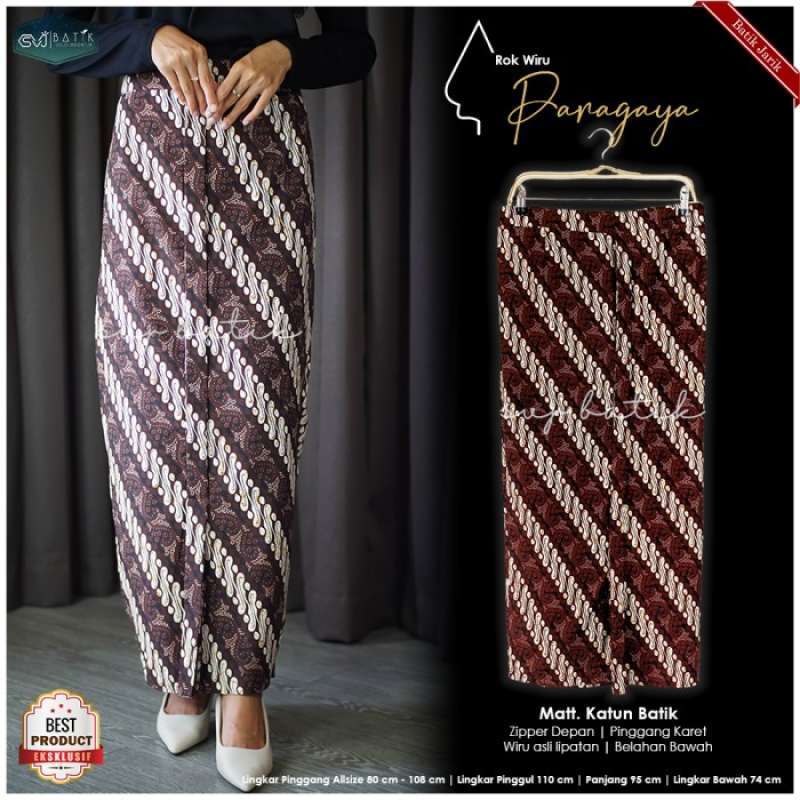 Jual Rok Lipit Panjang Span Wiru Bawahan Kebaya Batik Adat Jawa Di Seller Zati Shop - Cengkareng ...