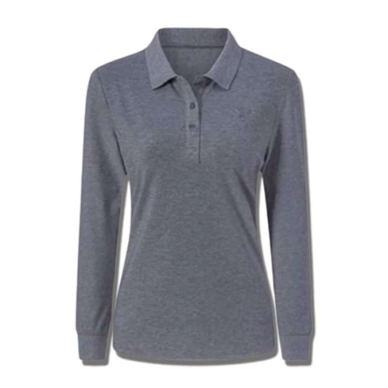 Jual Kaos Polo Lengan Panjang Polos / Polo Shirt Unisex Lengkap Ukuran ...