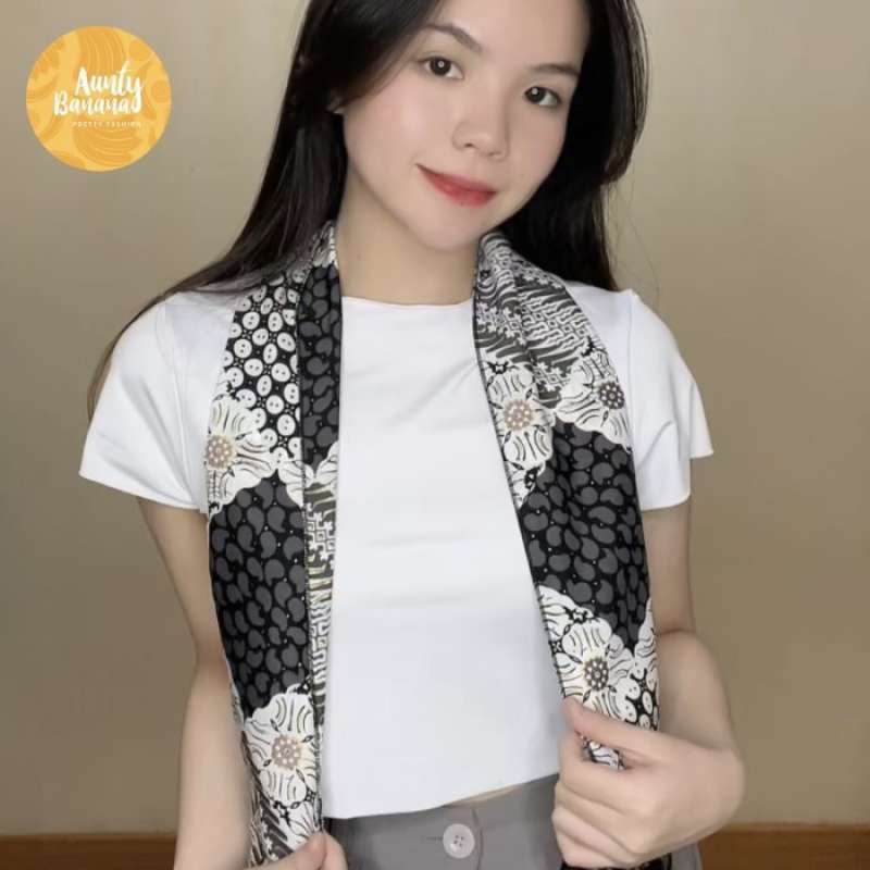 Jual Syal Batik Khas Indonesia Souvenir Hadiah Unik Khas Jakarta ...