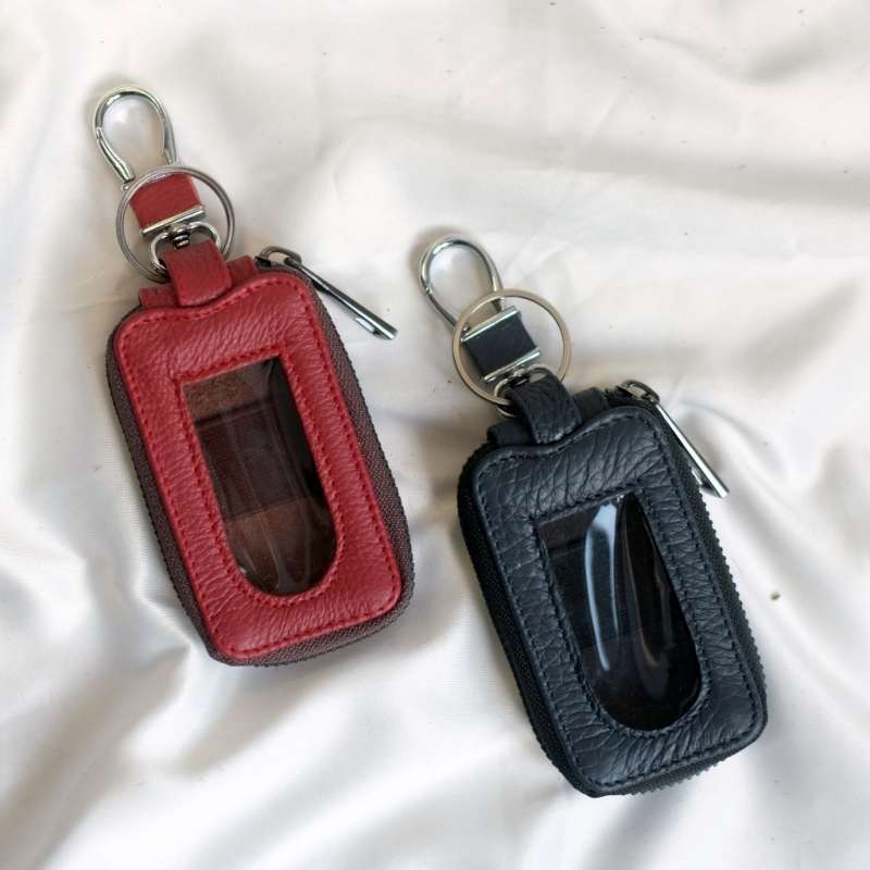 Jual Gantungan Kunci Mobil Kulit Asli Dompet Stnk Key Chain Tempat ...