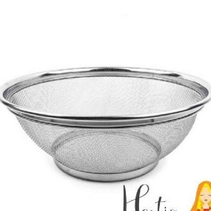 Jual Saringan Stainless Halus Strainer Ayakan Tirisan Tepung Minyak ...
