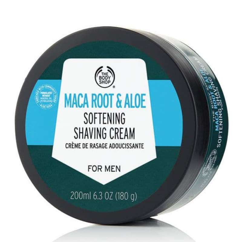 Jual The Body Shop Maca Root & Aloe Softening Shaving Cream For Men ...