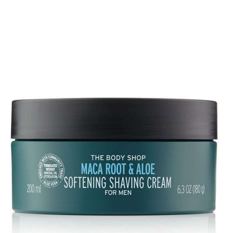 Jual The Body Shop Maca Root & Aloe Softening Shaving Cream For Men ...