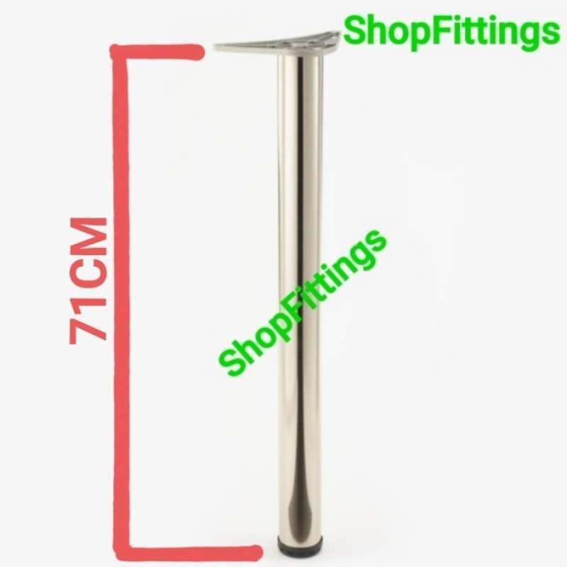 Promo Kaki Meja Bulat Besi Steel Table Leg Tubular 2 / 6cm Adjustable ...