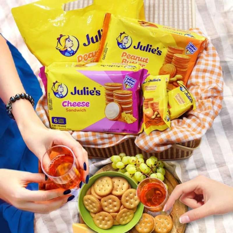 Jual Julies Biscuit Aneka Rasa Julies Sandwich Lemon Julies Butter ...