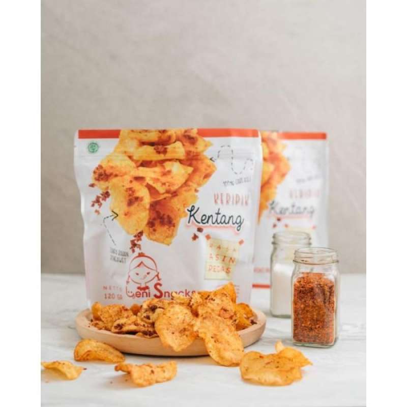 Jual Leni Snack Keripik Kentang Potato Chips Leni Snack Keripik ...