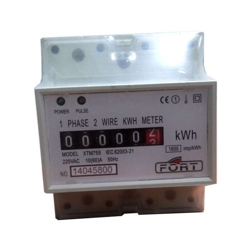 Promo Kwh Meter Analog Single Rate / Tarif Fort Xtm75s 1 Phasa Diskon ...