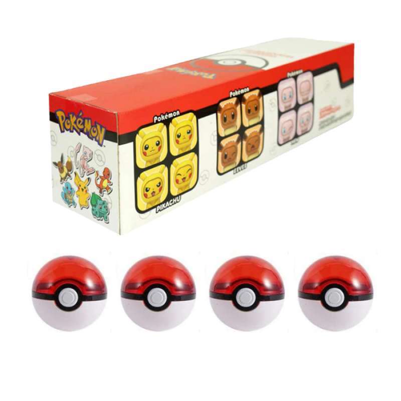 Promo Mainan Pokemon Face-off Figures (random) - Isi 4 - Isi 1 Diskon ...
