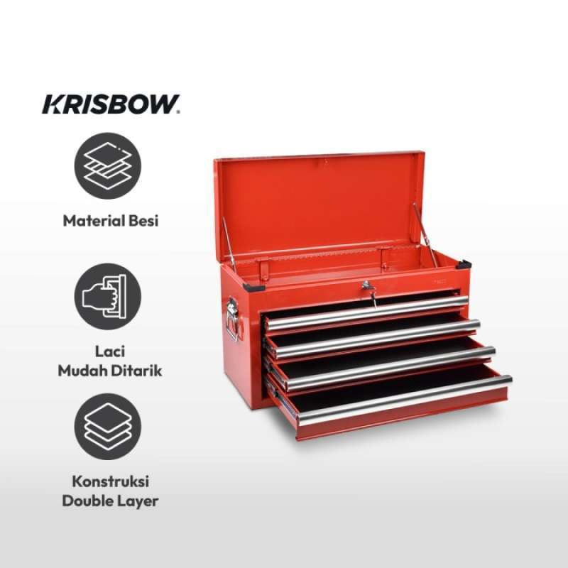 Promo Tool Drawer 4 Drawer 66x30x38cm Lrtdr4 Krisbow Kw0103685 Baru ...