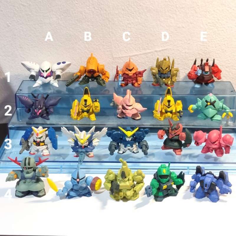 Promo Sd Gundam Mecha Series Action Figure Gashan Robot Original Bandai ...