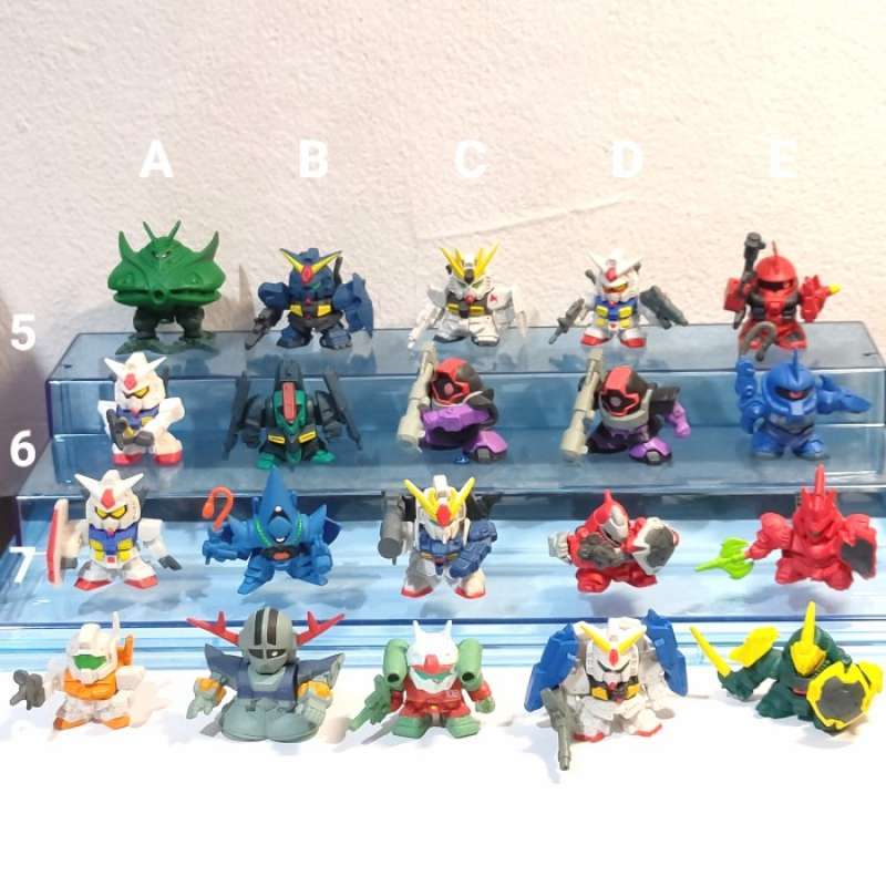 Promo Sd Gundam Mecha Series Action Figure Gashan Robot Original Bandai ...