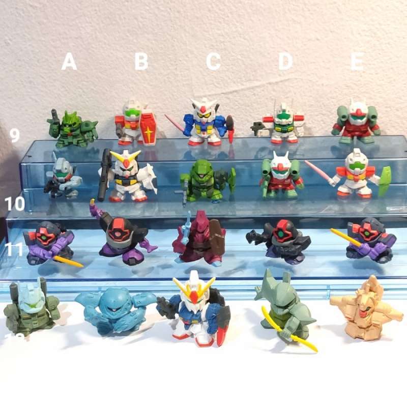 Promo Sd Gundam Mecha Series Action Figure Gashan Robot Original Bandai ...