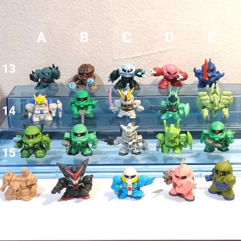 Promo Sd Gundam Mecha Series Action Figure Gashan Robot Original Bandai ...