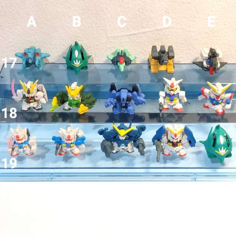 Promo Sd Gundam Mecha Series Action Figure Gashan Robot Original Bandai ...