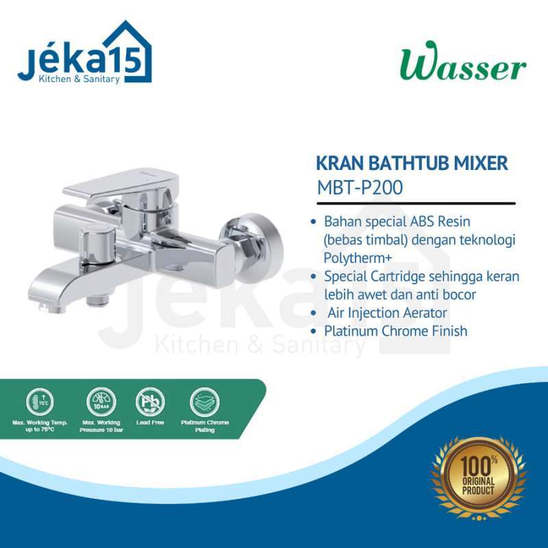 Promo Wasser Paket Hand Shower Set + Kran Mixer Panas Dingin - Mbt-p200 ...
