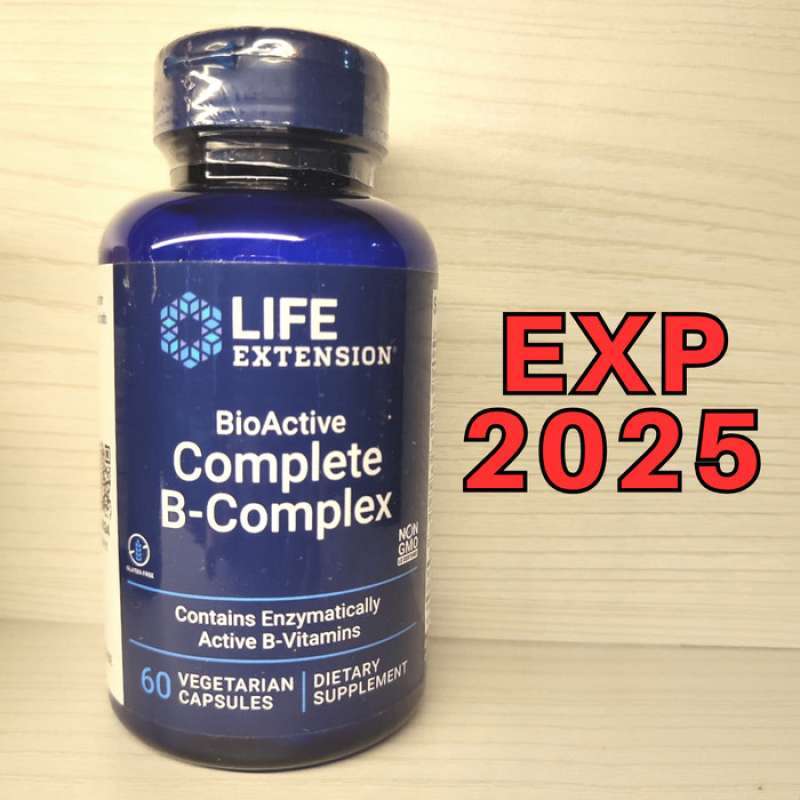 Promo Life Extension Bioactive Complete B-complex 60 Vegetarian ...