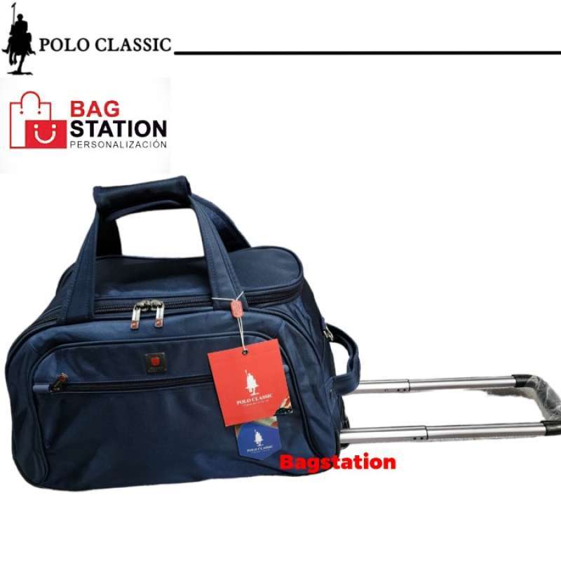 Promo Tas Cabin Koper Travel Bag Trolley Troly Polo Classic Roda ...