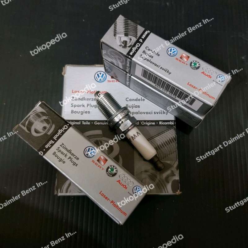Promo Busi Spark Plug Busi Vw Audi A4 1.8t Q5 Q3 A3 Golf 5 6gti ...