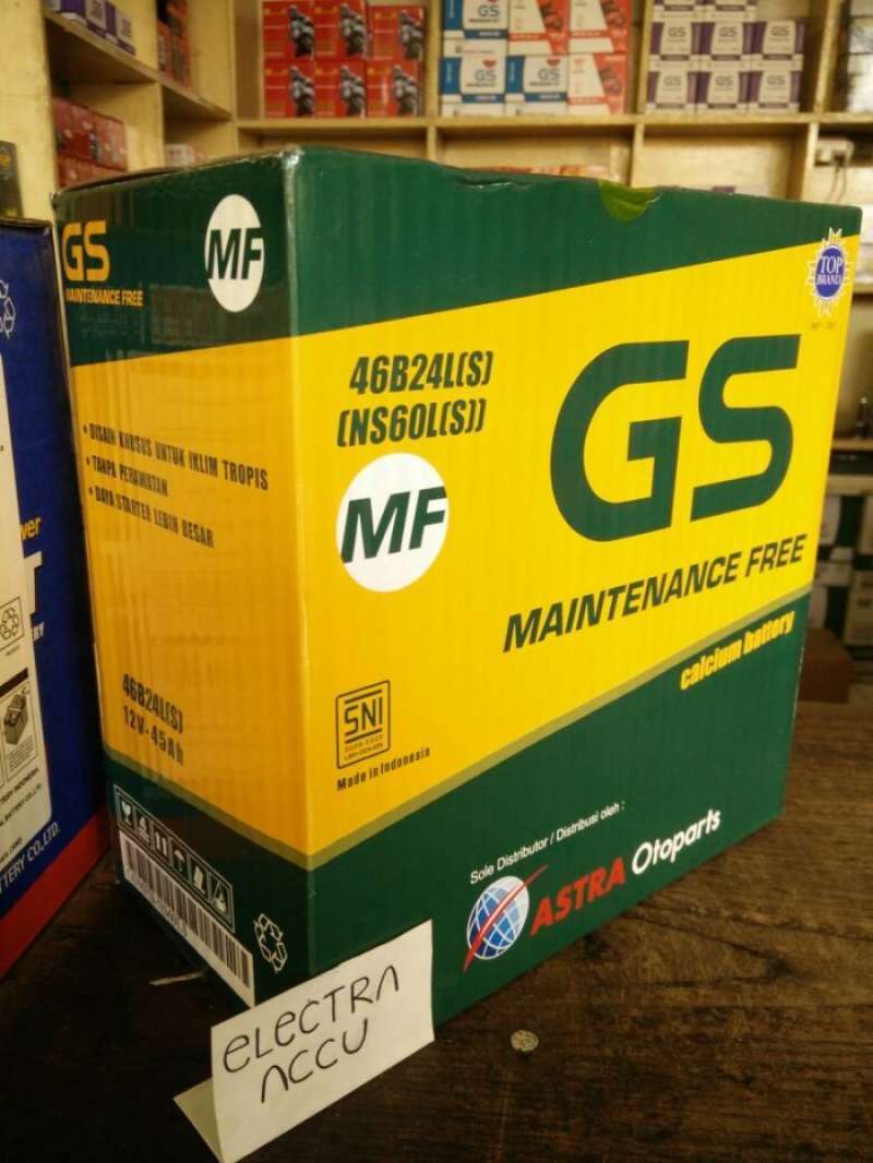 Promo Aki Mobil Toyota Sienta Gs Astra Mf Ns60ls Aki Kering Diskon 23% ...