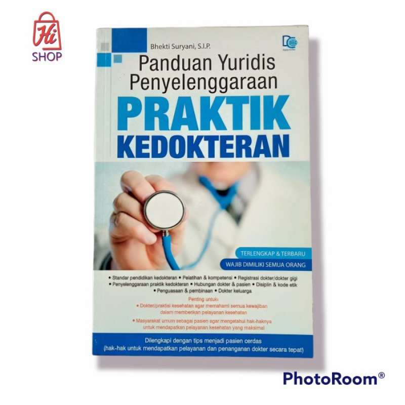 Promo Buku Panduan Yuridis Penyelenggaraan Praktik Kedokteran Diskon 23% Di Seller Malini Store ...