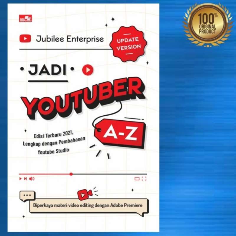 Promo Buku Jadi Youtuber A - Z - Update Version Diskon 23% Di Seller ...