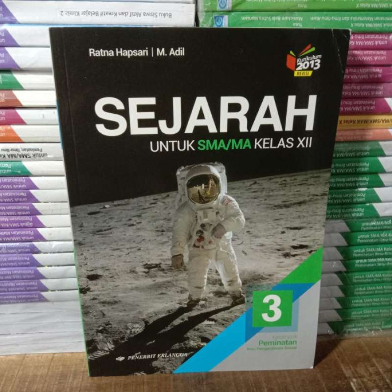 Promo Buku Sejarah Indonesia Peminatan Sma Kelas 12 K13 Revisi Erlangga Diskon 23% Di Seller ...