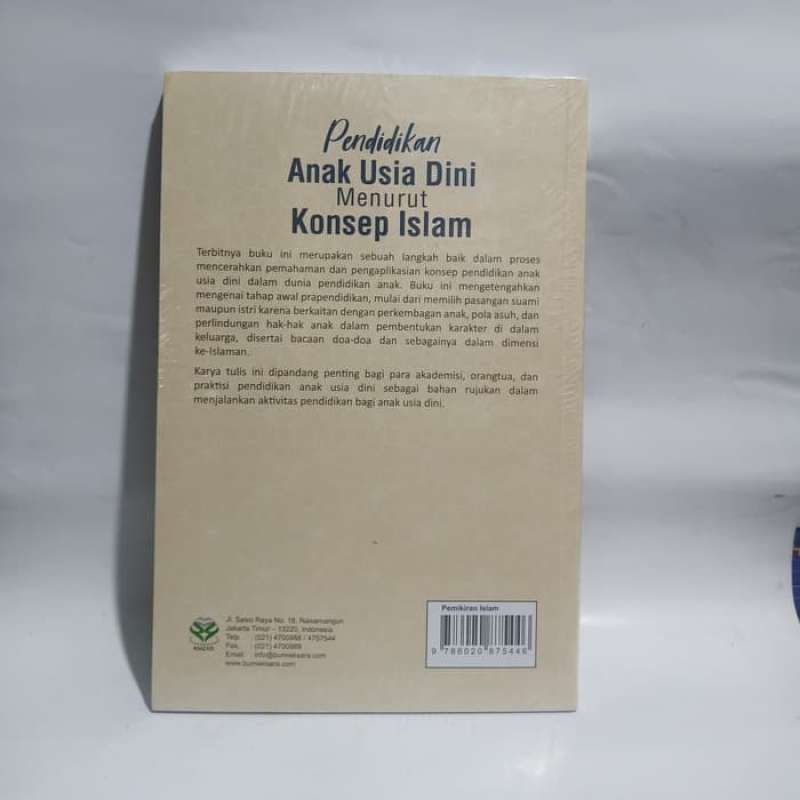 Promo Buku Pendidikan Anak Usia Dini Menurut Konsep Islam Ihsan Diskon 23% Di Seller Malini ...