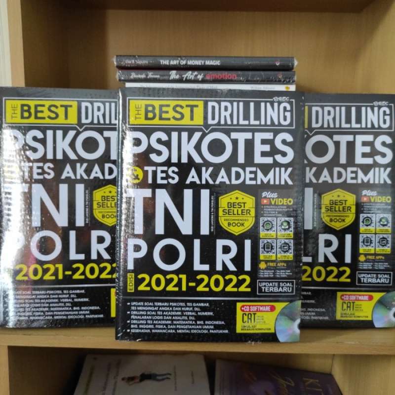 Promo Buku Best Seller Drilling Psikotes And Tes Akademi Tni Polri 2021
