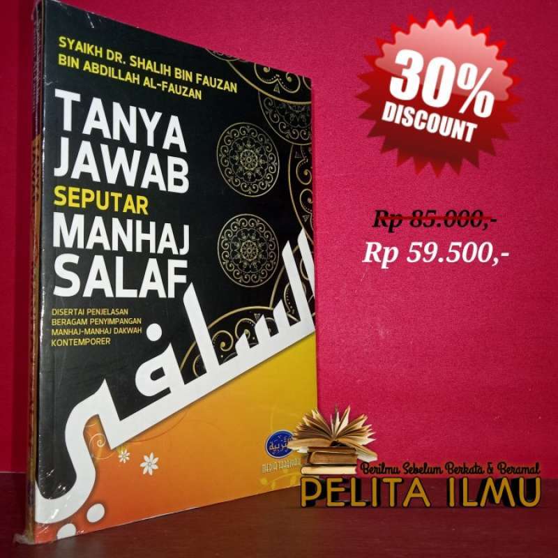 Promo Buku Tanya Jawab Seputar Manhaj Salaf Diskon 23% Di Seller Malini Store - Cengkareng Barat ...