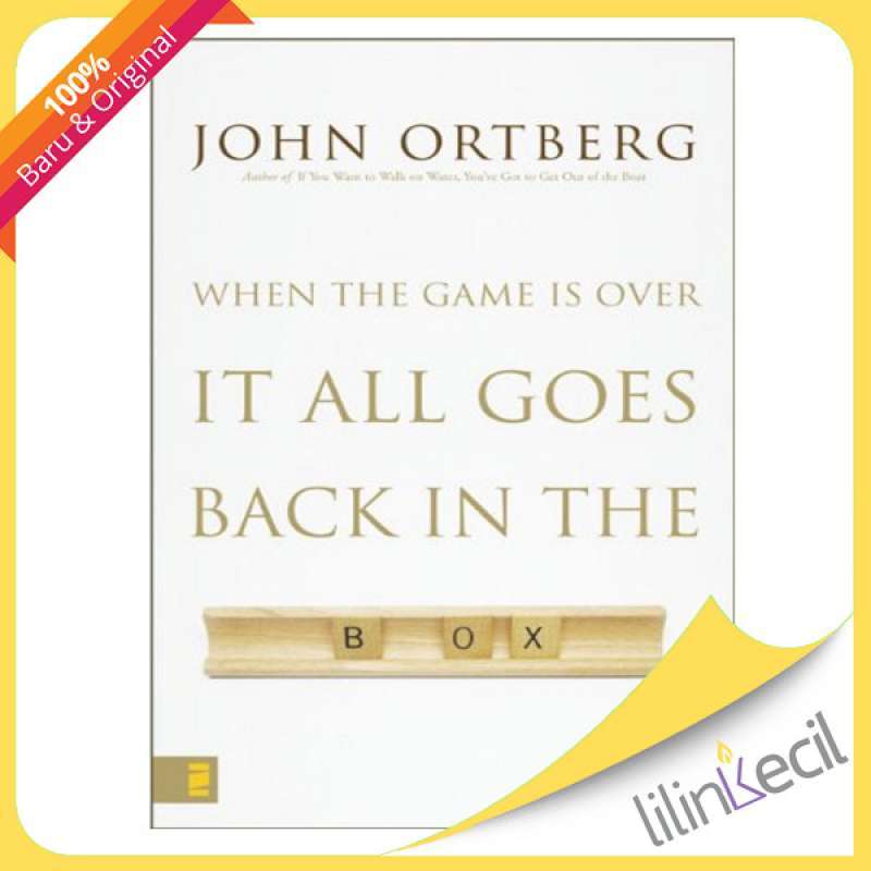 Promo Buku When The Game Is Over It All Goes Back In The Box (john ...