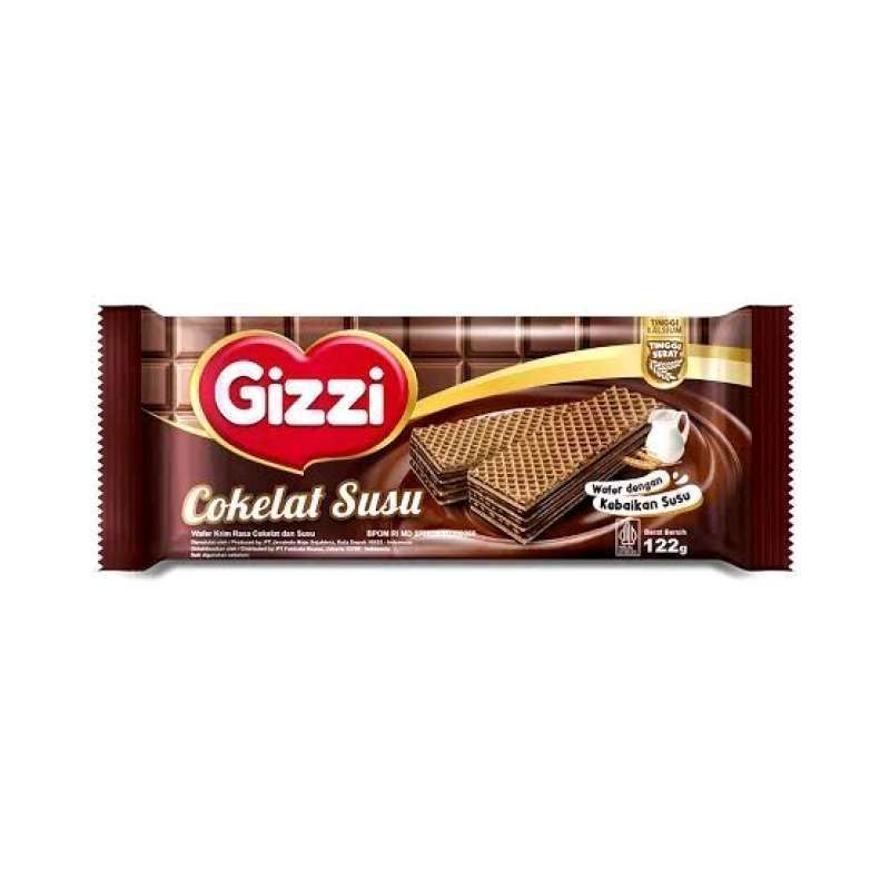 Jual Wafer Gizzi Cokelat Susu 122g Di Seller Toko Cahaya Sembako. - Cipondoh Makmur, Kota ...