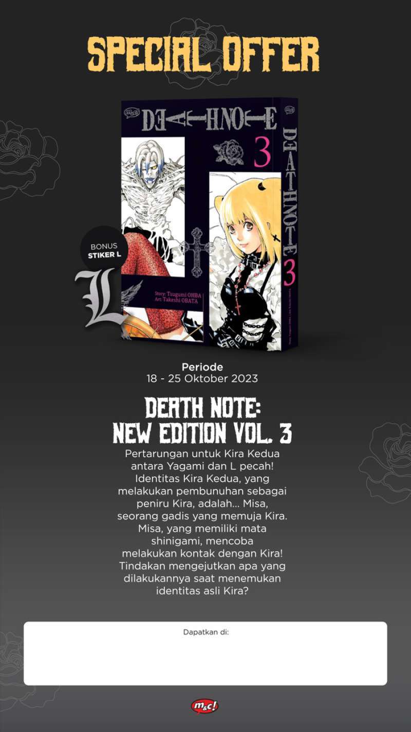 Promo Death Note Â€“ New Edition Vol. 3 Diskon 23% Di Seller Malini ...