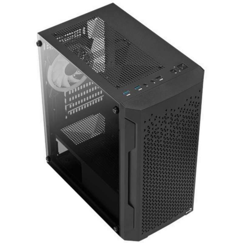 Promo Aerocool Trinity Mini V2 Frgb Tempered Glass Pc Case Gaming ...