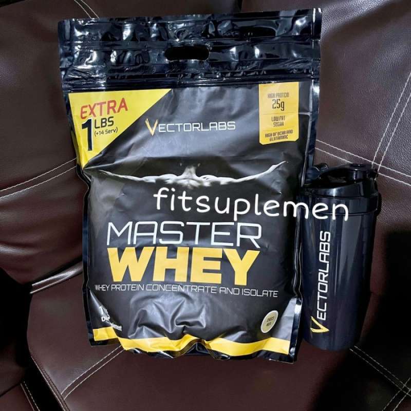 Promo Master Whey 10 Lbs 10lbs Masterwhey Vectorlabs Vector Labs Susu ...