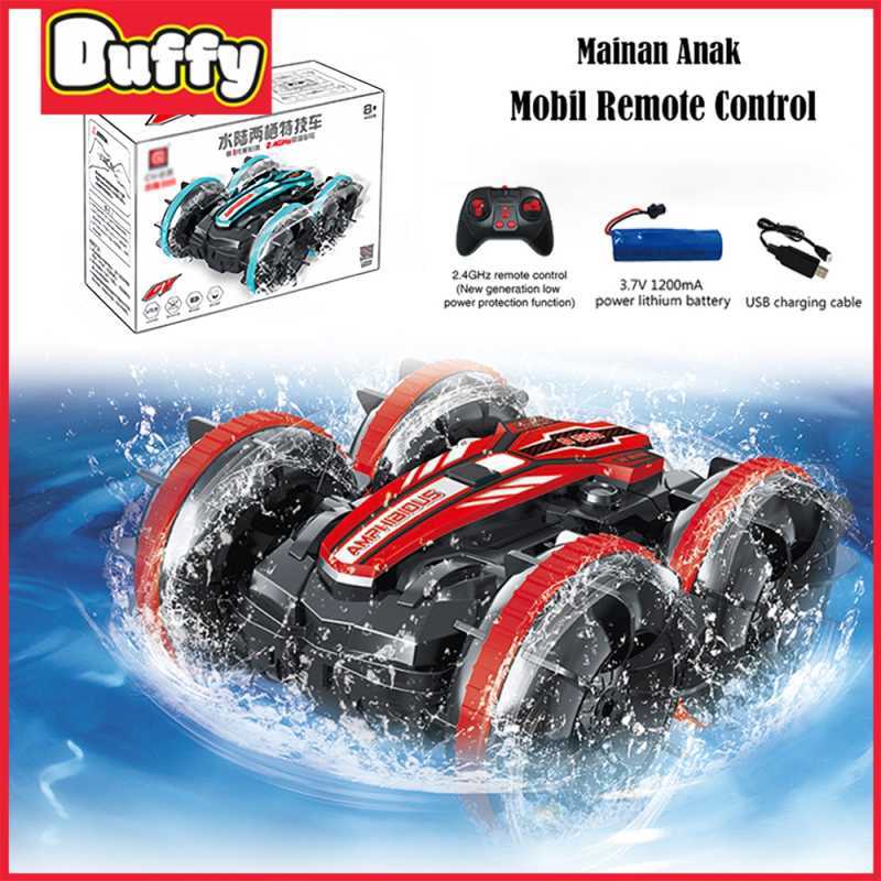 Promo Mainan Anak Mobil Remote Control Sensor Tangan 2in1 Amfibi Usb ...