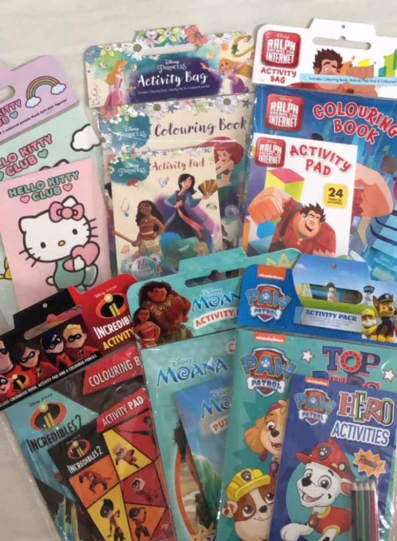 Promo Ori Kids Activity Disney Princess Hello Kitty Moana Paw Patrol ...