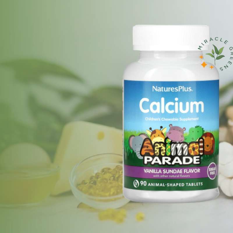 Promo Natures Plus Animal Parade Calcium Sugar Free Vitamin Tulang Anak ...