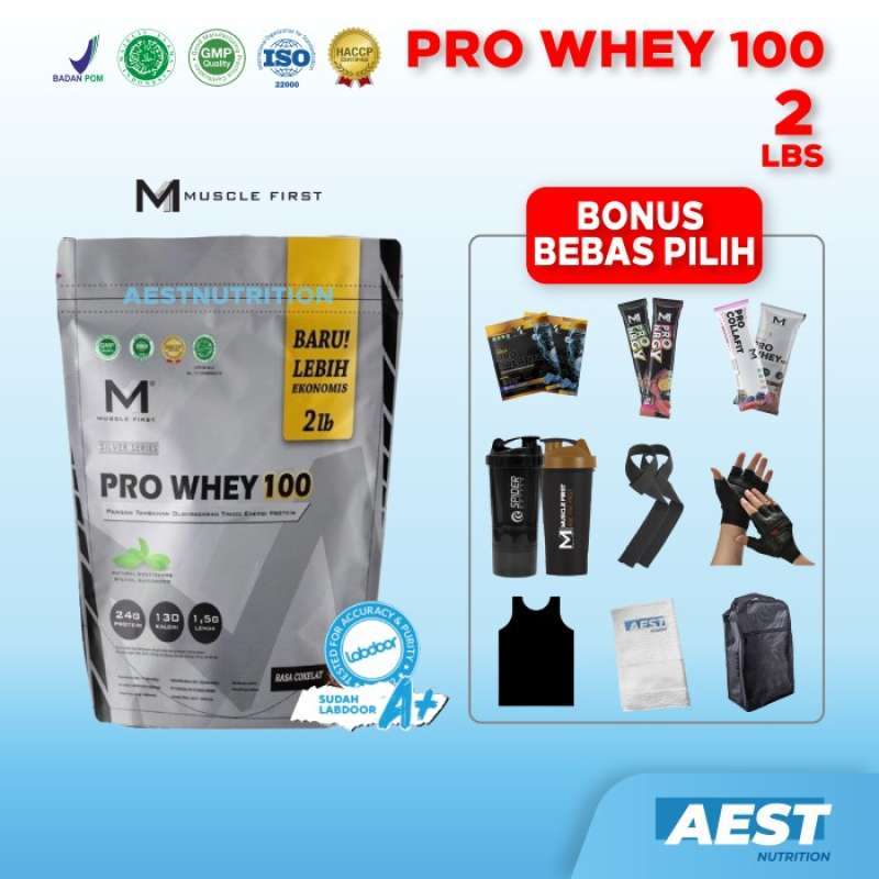 Promo Muscle First Pro Whey 100 2 Lbs Susu Protein Diskon 33% Di Seller ...