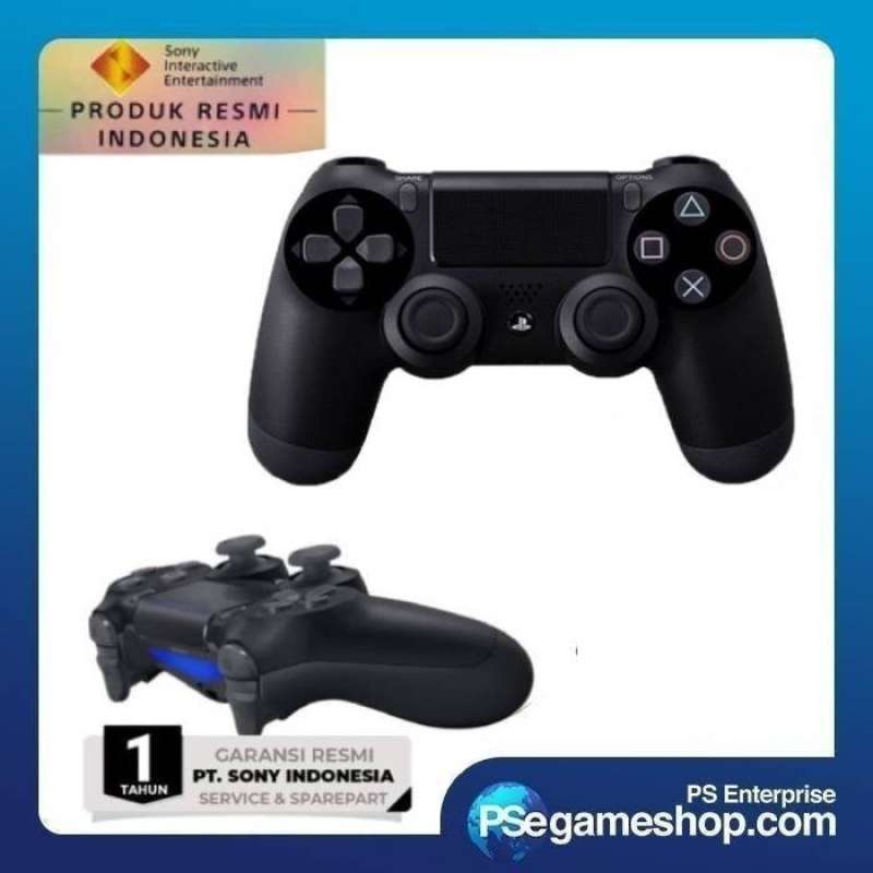 Promo Promo- New Dualshock 4 Wireless Controller Jet Black Diskon 50% ...