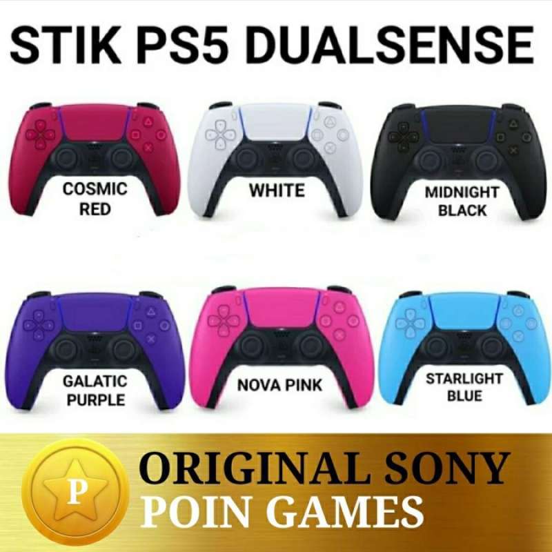 Promo Promo- Stik Ps5 Dualsense Midnight Black Ps5 Wireless Controller ...