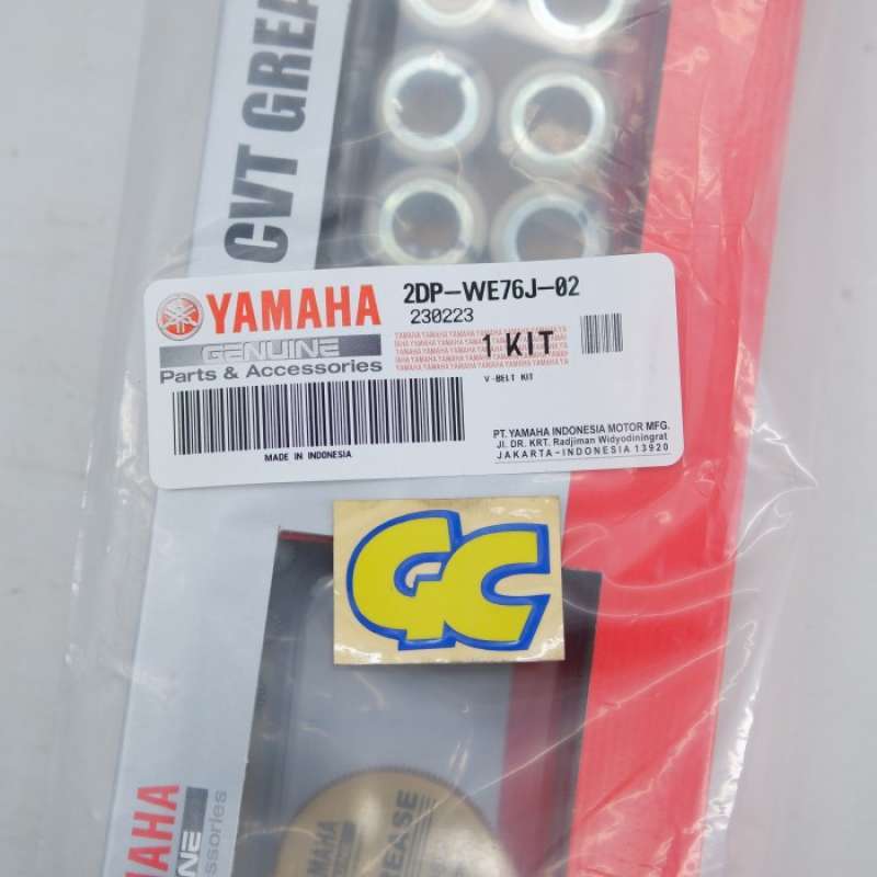 Jual Vanbelt Kit / V-belt Set Yamaha Nmax Original 2dp-we76j-02 Di ...