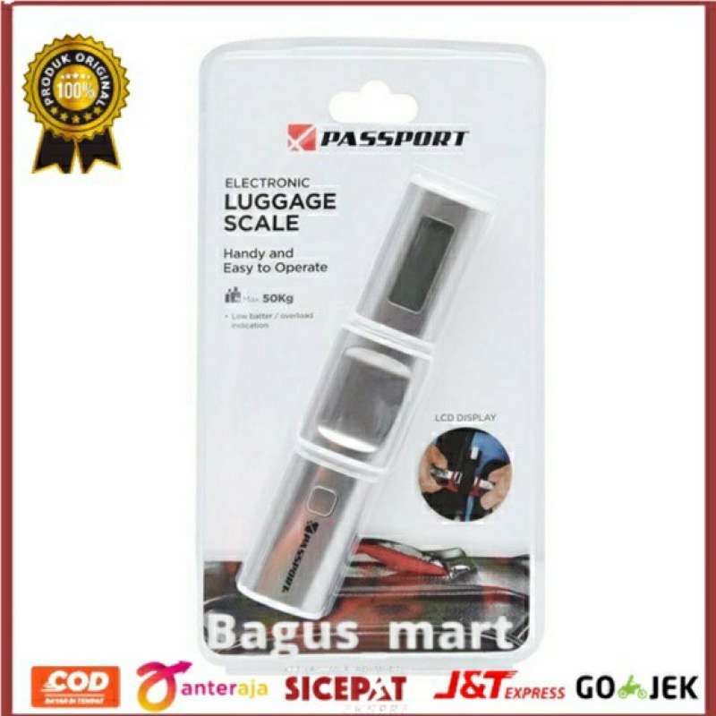 Jual Passport Timbangan Koper Easy Grip/alat Timbang Koper Portable Di ...