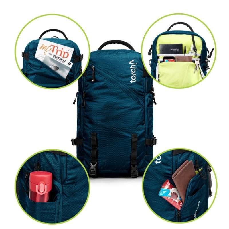 Jual Torch Tas Ransel - Light Travel Backpack Kanzaki Classic 30 Liter ...