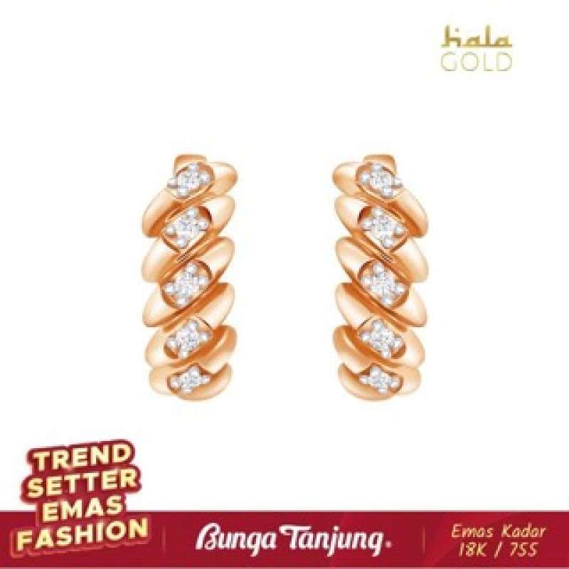 Jual Anting Kaluna B - Hala Gold - Emas 18k - Bunga Tanjung Di Seller ...