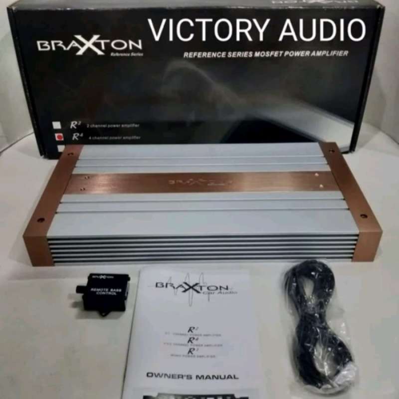 Promo Power Amplifier 4 Channel Braxton R4 Reference Series Mosfet ...