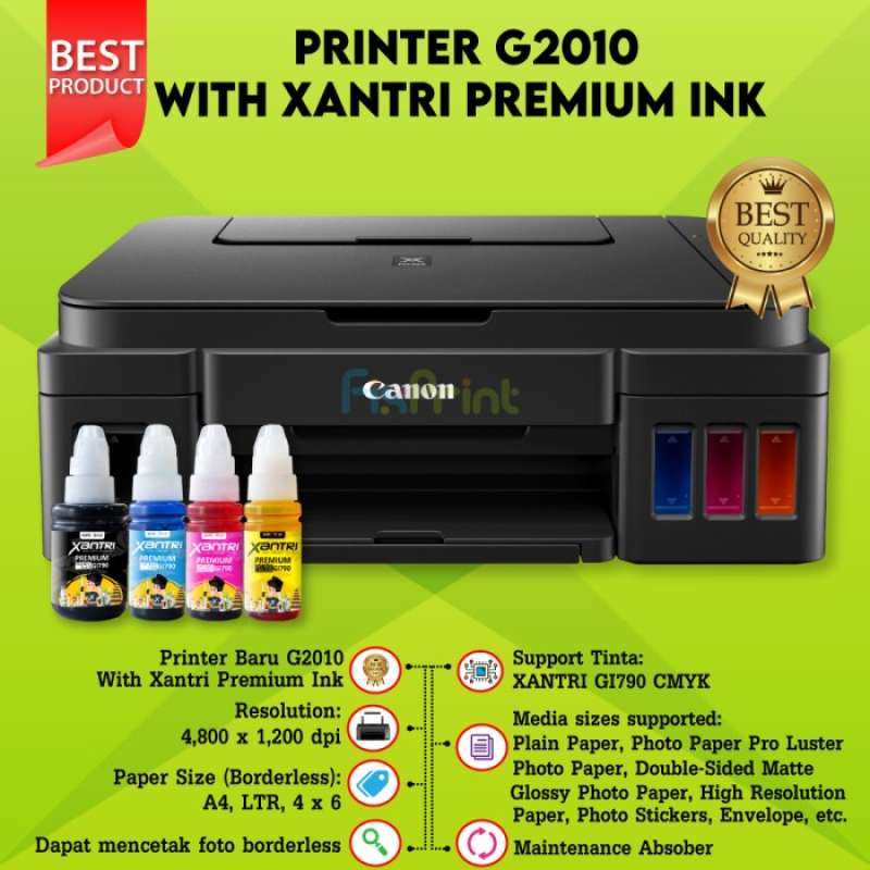 Promo Printer Canon Pixma G2010 G 2010 Print Scan Copy All In One New ...