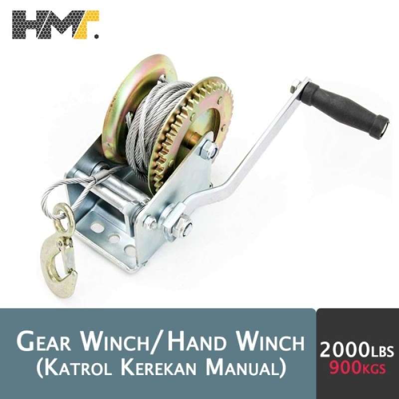Promo Promo- Nagasaki Gear / Hand Winch 2000 Lbs (900 Kgs) / Katrol ...