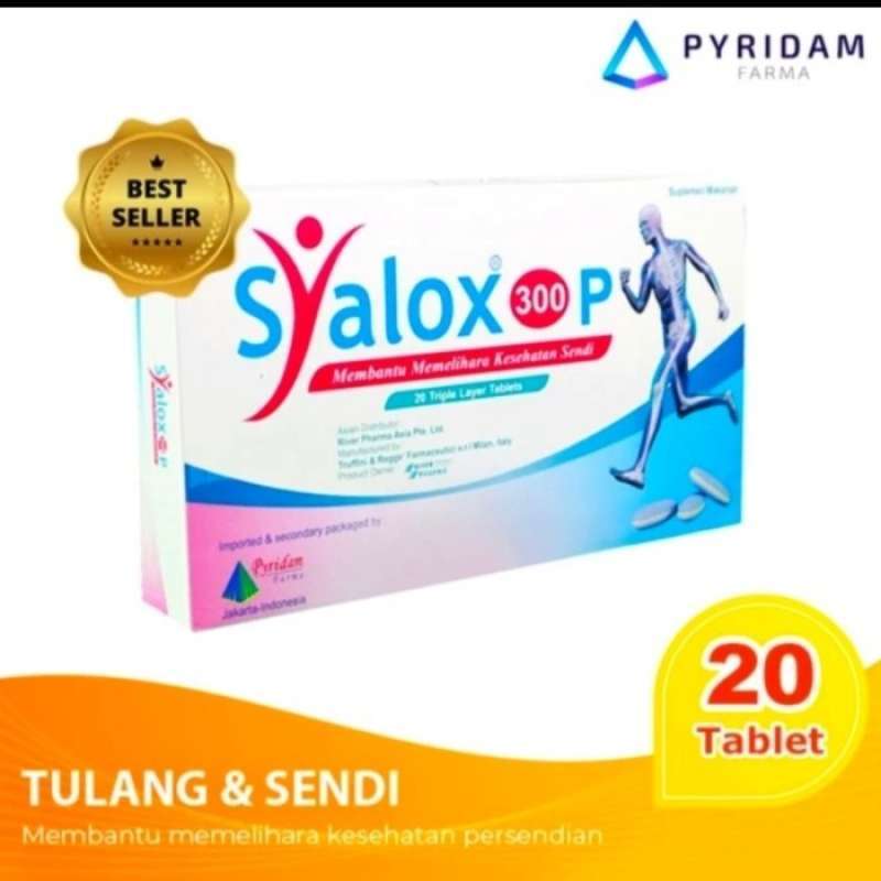 Jual Syalox 300 P 20 Tablet Triple Layer, Ed 06/2026. Suplemen ...